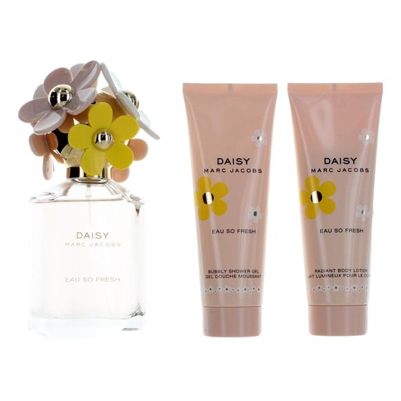 Marc Jacobs | Other | Daisy Eau So Fresh By Mar Jacob 3 Piece Gift Set ...